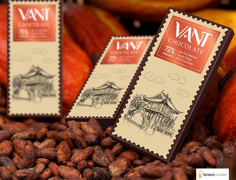 Thiết kế bao bì Chocolate Vant - iBrand