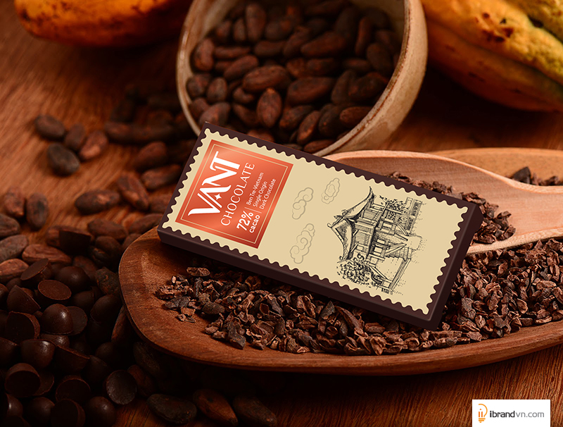 Thiết kế bao bì Chocolate Vant - iBrand